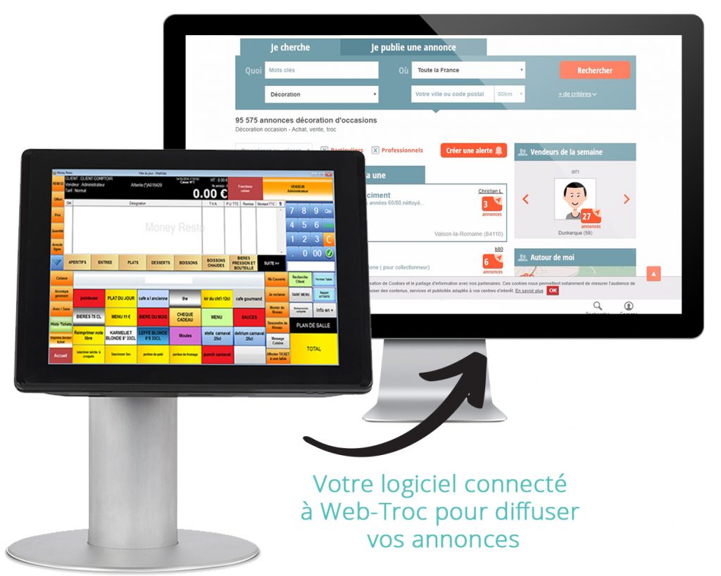 Web-Troc – Logiciel dépôt vente